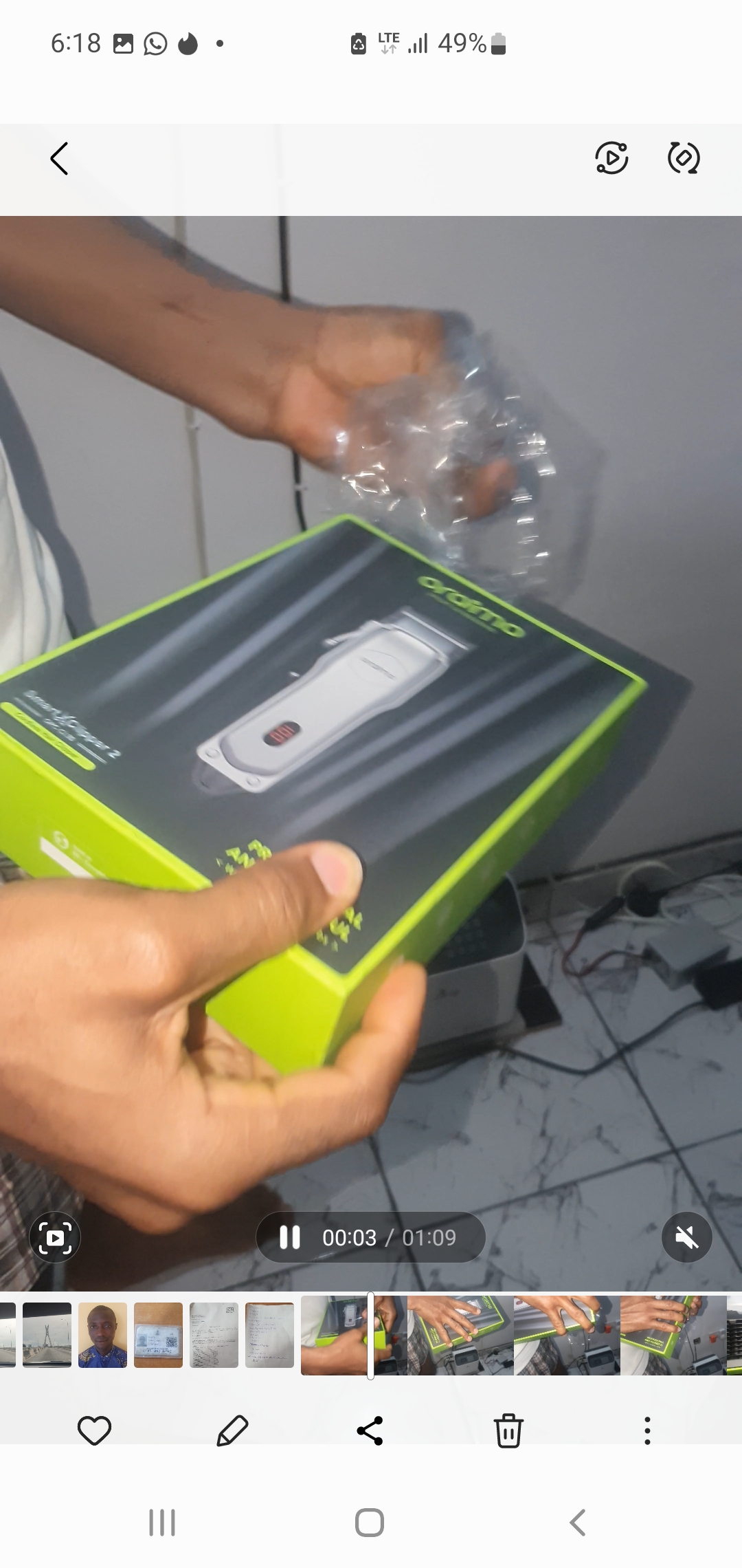 oraimo SmartClipper2 Super Powerful Professional Cordless Hair Clipper ...