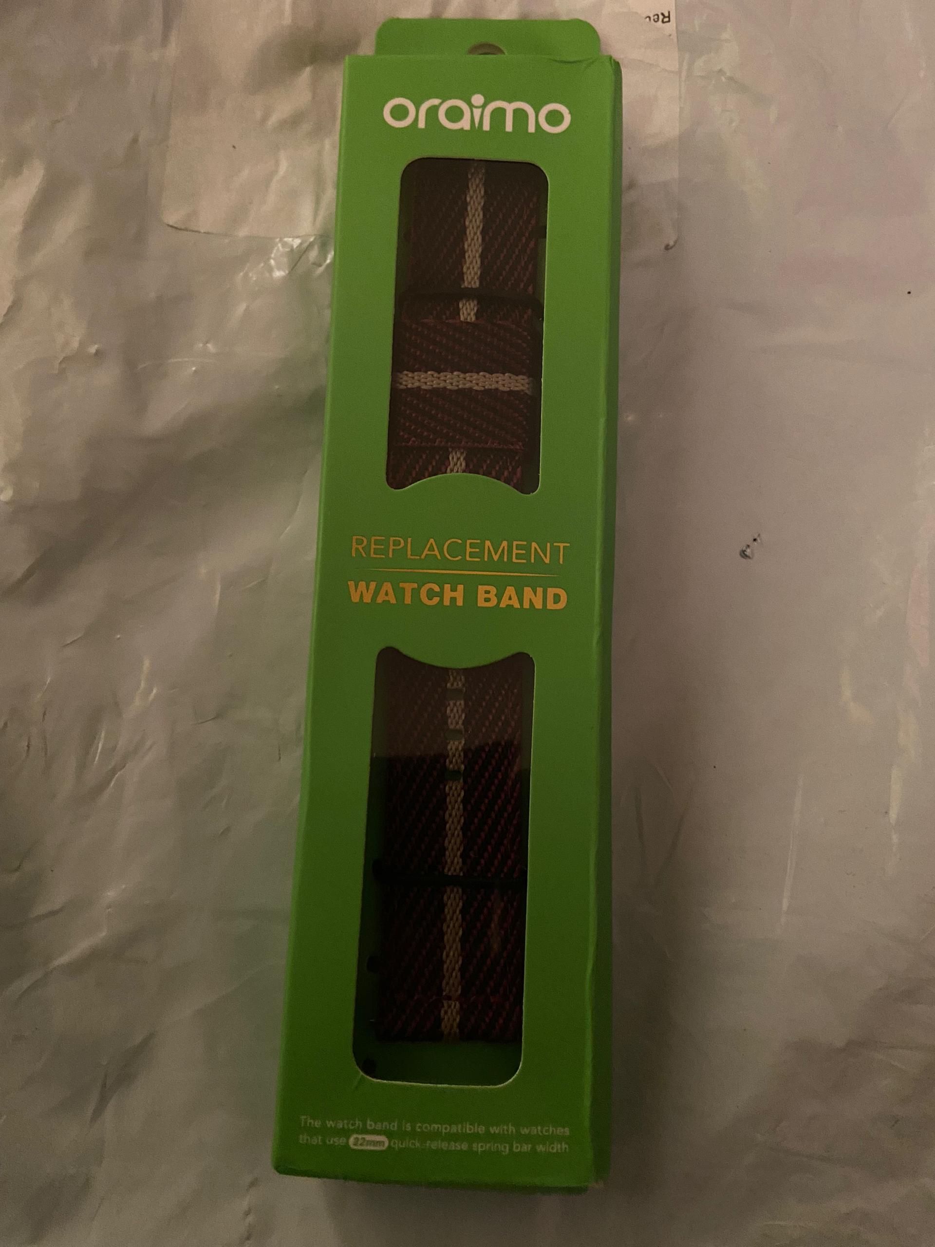 oraimo Watch Strap 21 Canvas Watch Straps
