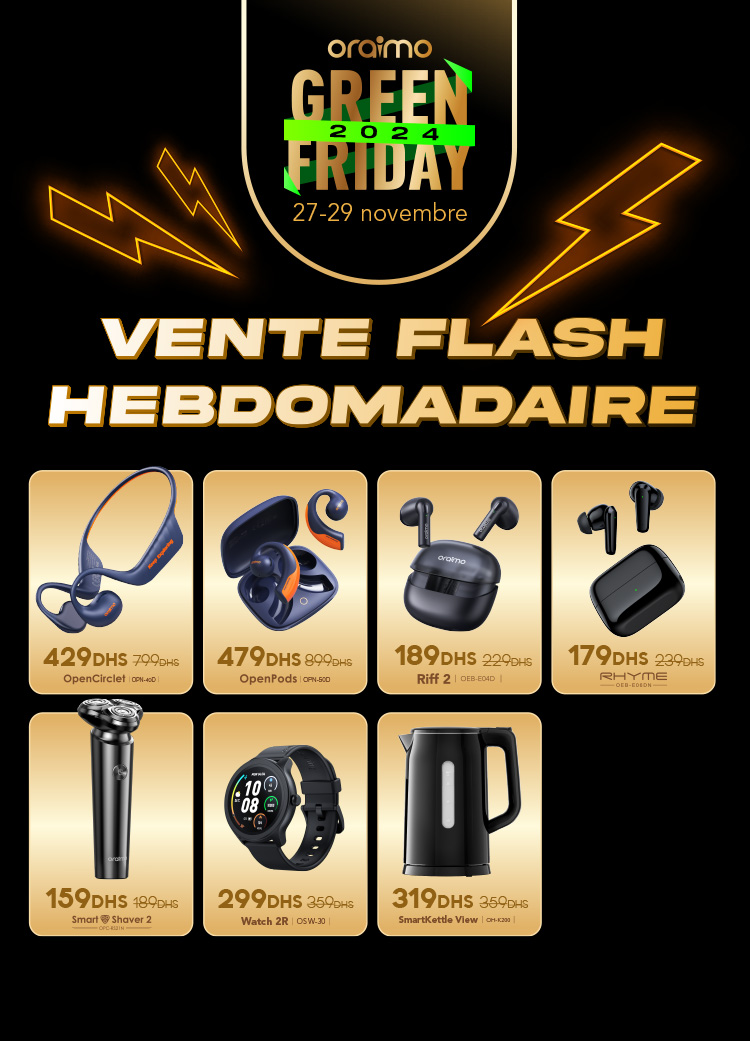 oraimo Maroc Centre commercial en ligne officiel