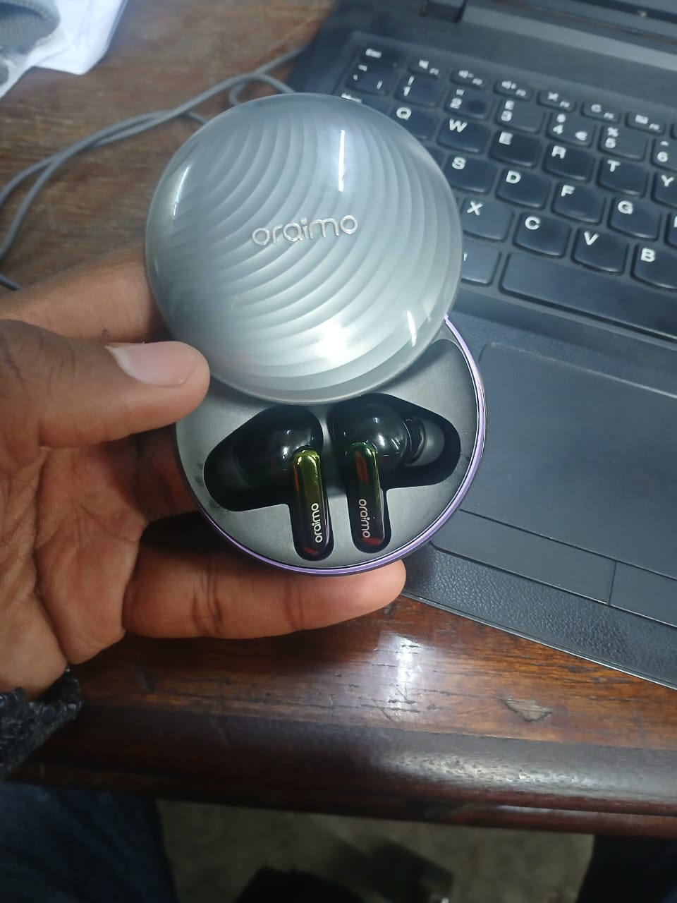 oraimo SpaceBuds 50dB ANC Noise Cancelling Earbuds with Personalized ...