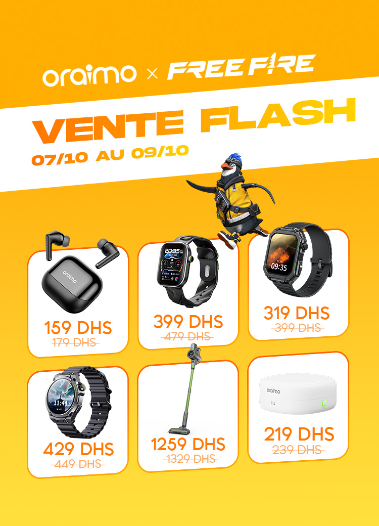 oraimo Maroc Centre commercial en ligne officiel