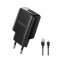 oraimo Cannon 3 5.0V/1A Mini EU Type Efficient & Durable Charger Kit