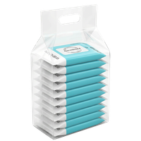 Lenços Esterilizantes GermShield sem Álcool e à Base de Plantas