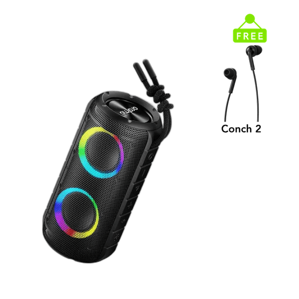 oraimo Rover RGB Lights Bluetooth 5.3 Portable IPX5 Wireless Speaker