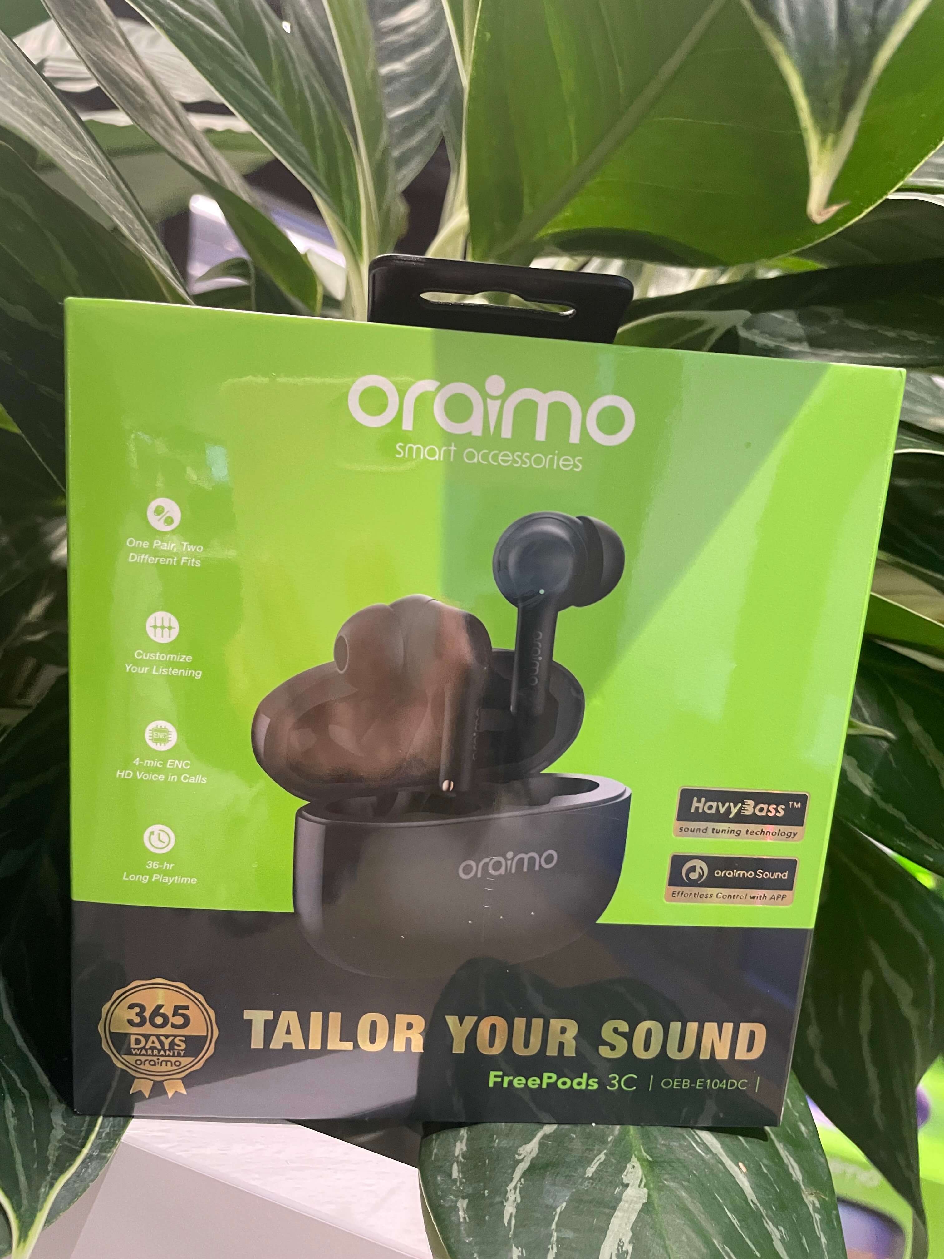 oraimo x Burna Boy SpacePods ANC x Burna Boy Auriculares Fones de ...